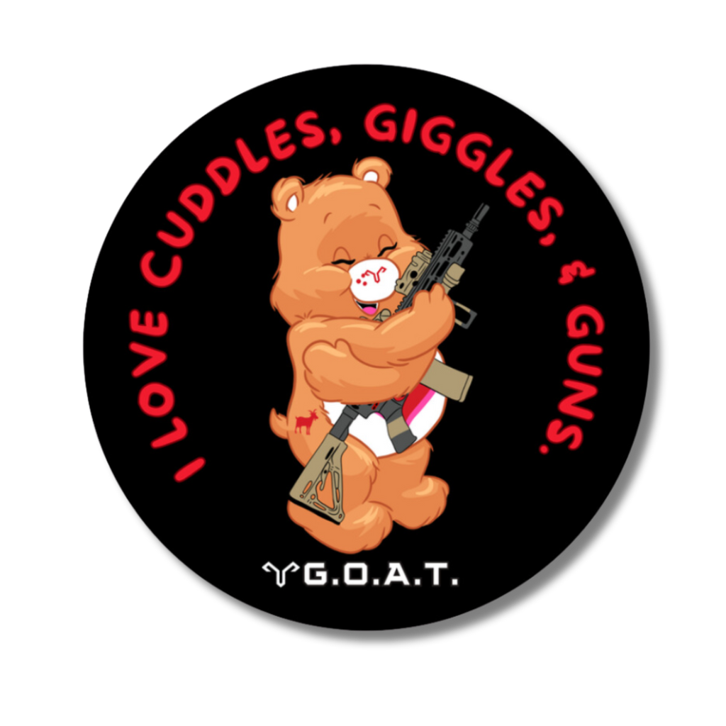 Giggles Sticker – GOAT Apparel